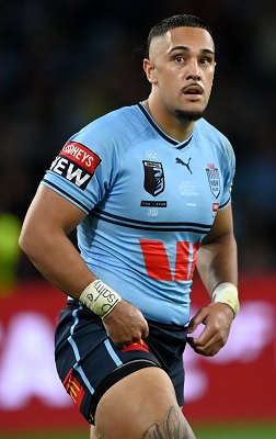 South Sydney Rabbitohs Rugby League Player Report - Keaon Koloamatangi